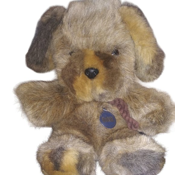 Gund | Toys | Vtg Gund Brown Puppy Dog Stuffed Animal Collectors ...
